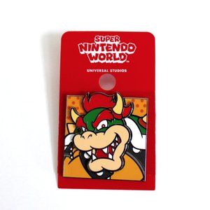 Nintendo | Jewelry | Universal Studios Super Nintendo World Bowser Pin ...